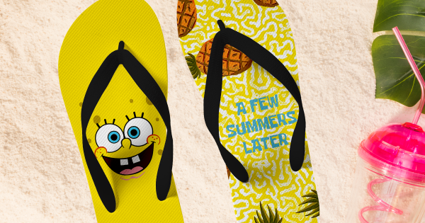 Slapi de vara personalizati