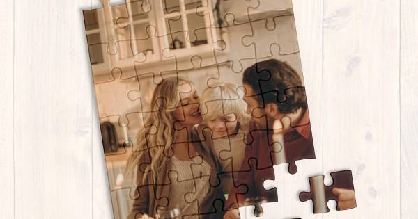 Puzzle personalizat cu propria ta Poza verticala