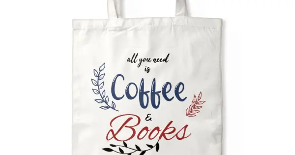 Sacosa Personalizata - Coffee and Books